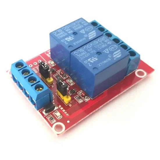 Module 2 relay kích mức H/L 5VDC - dke.vn - Cần Thơ
