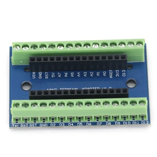 Đế ra chân domino Arduino nano IO shield V1.0 - dke.vn - Cần Thơ