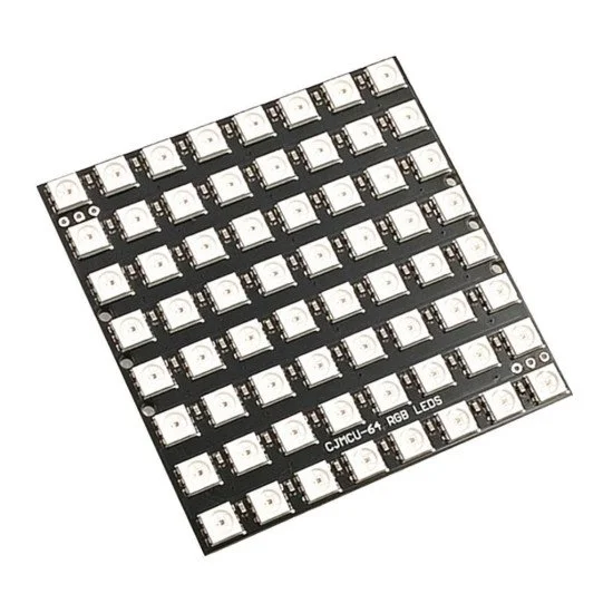 Module 8x8 LED RGB matrix WS2812 5050 - dke.vn - Cần Thơ